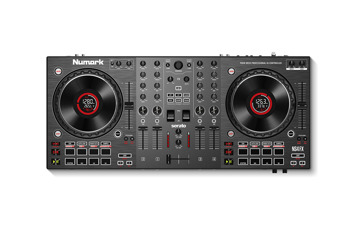 Numark NS4FX Controller Console Pro Dj 4D x Serato Dj Lite/PRO/Virtual