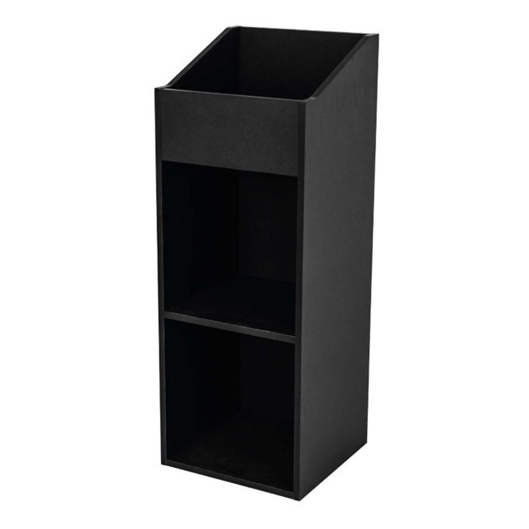 Glorious RECORD RACK 330 BLACK Raccoglitore in MDF contiene 330 vinili ...
