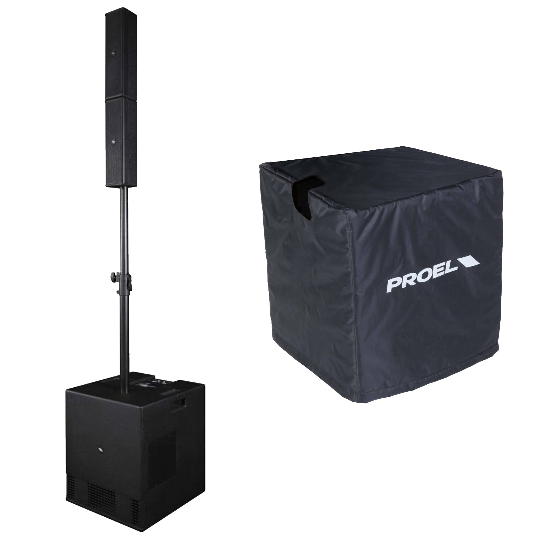 Proel SESSION4 Sistema audio colon. 1200W MP3 USB SD Bluetooth St ...
