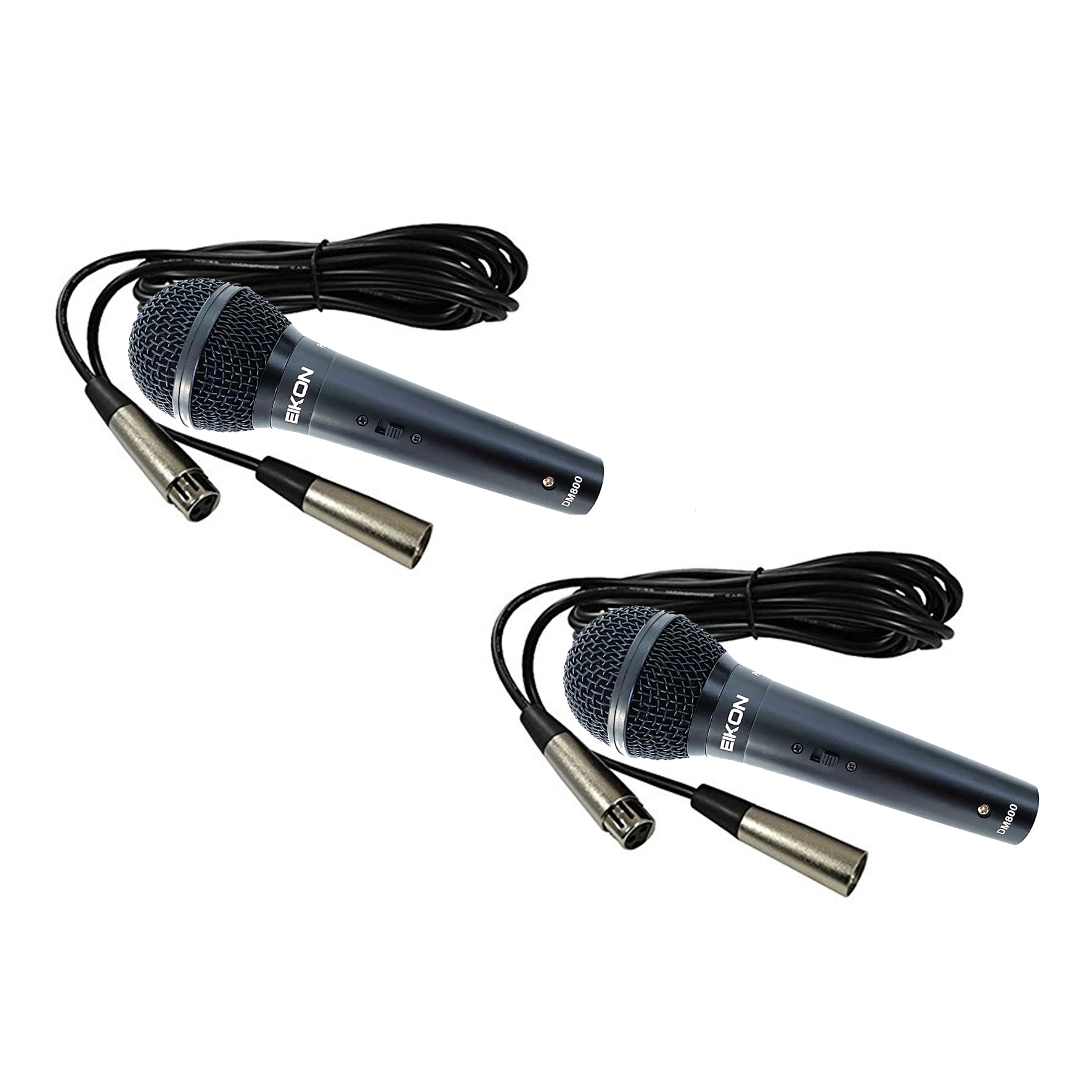 Proel EIKON DM800 Coppia Microfoni Gelato con switch on/off x live ...
